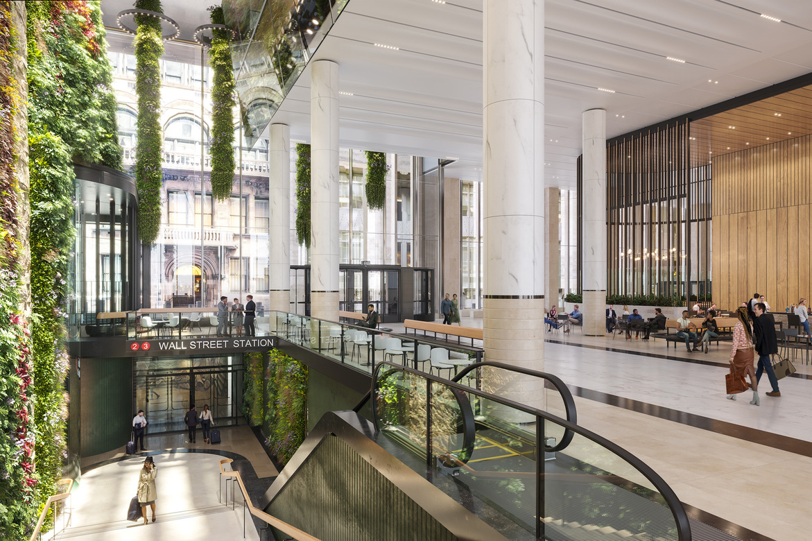 office building wall